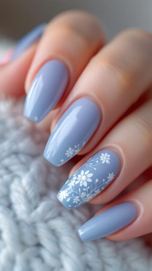 15 Stunning Blue Acrylic Nail Designs You Need to Try