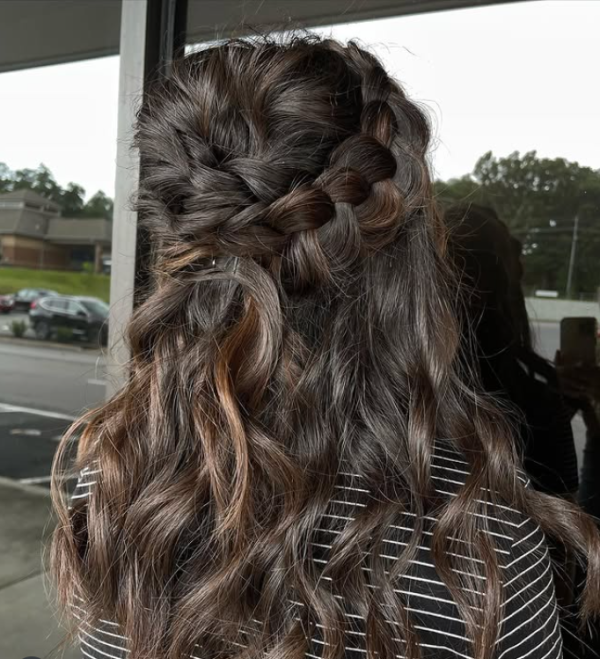 20 Stunning Half Up Half Down Braid Hairstyles for Bridesmaids