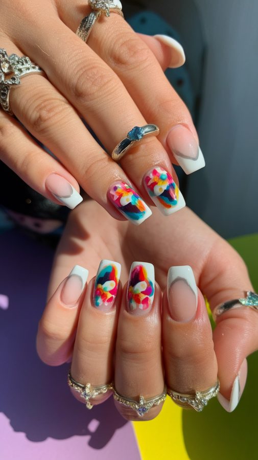15 Stunning Short White Nail Designs to Try This Season