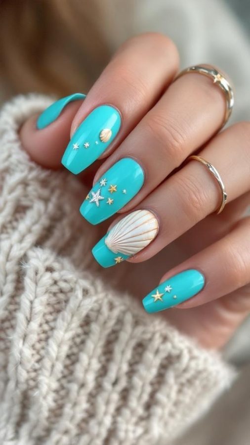 15 Stunning Blue Acrylic Nail Designs You Need to Try