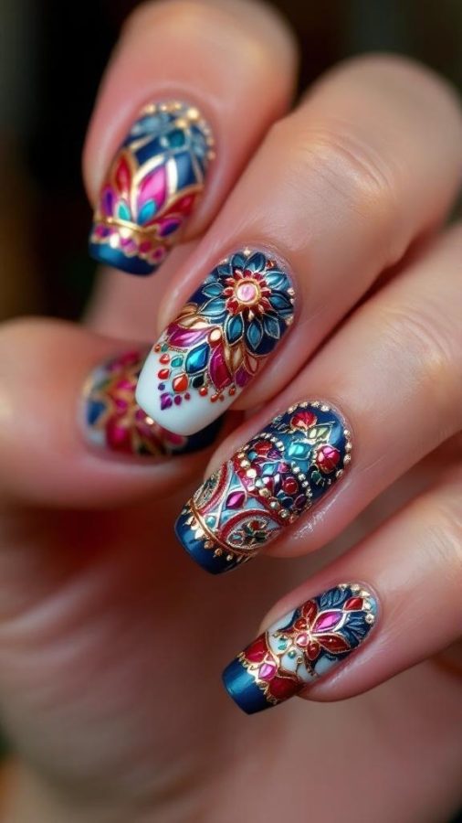 10 Stunning Nail Designs Perfect for Indian Weddings