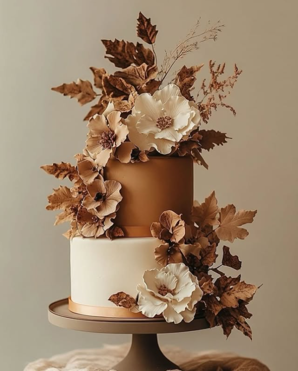 15 Stunning Fall Wedding Cake Ideas for Your Autumn Celebration